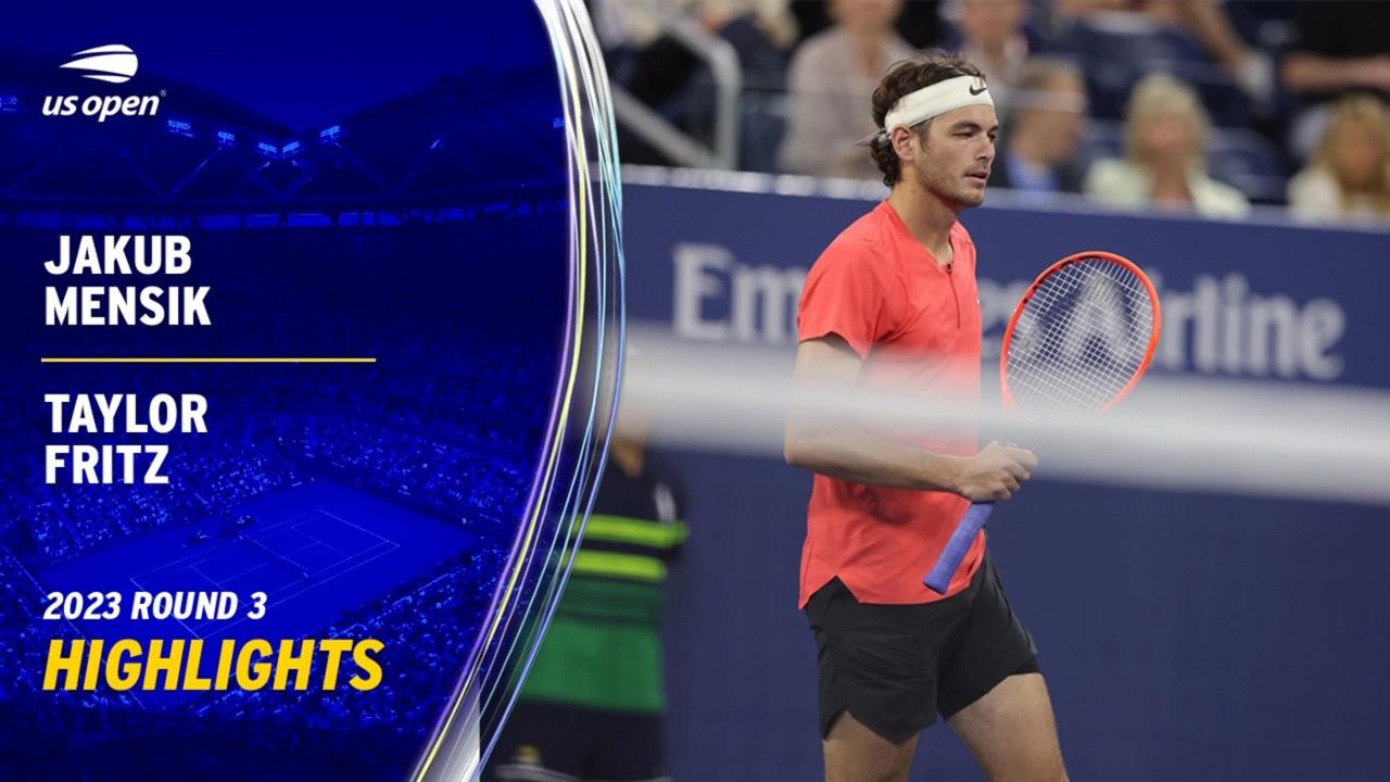 American Taylor Fritz cruises into first Round of 16 at the 2023 US ...