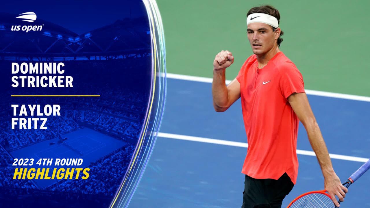Best photos of Taylor Fritz vs. Dominic Stricker, Round 4 at the 2023 ...