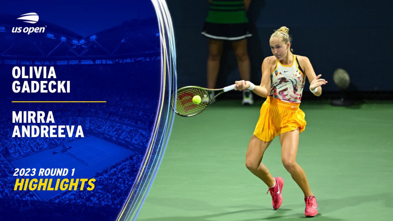 Mirra Andreeva sets Coco Gauff rematch at 2023 US Open - Official Site of the 2024 US Open ...