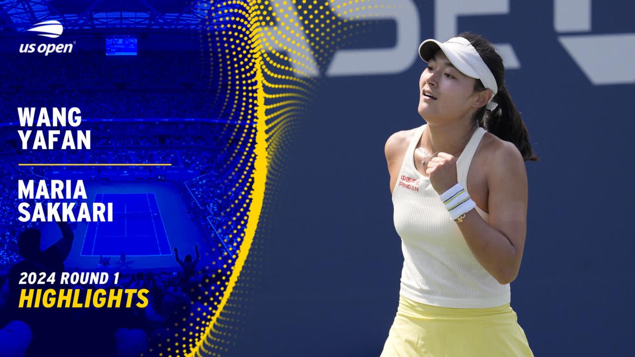Wang Yafan reaches Round 2 at 2024 US Open after Maria Sakkari retires - Official Site of the ...