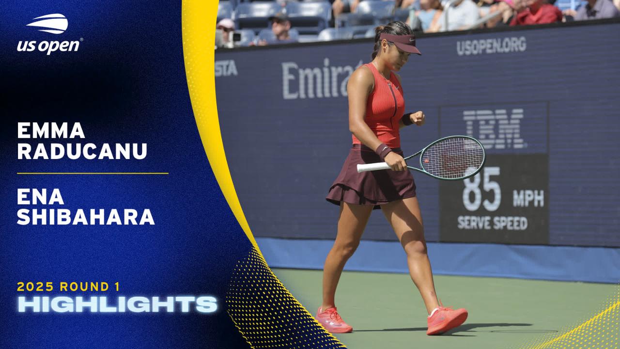 Raducanu vs. Shibahara, Round 1 - US Open Highlights & Features ...