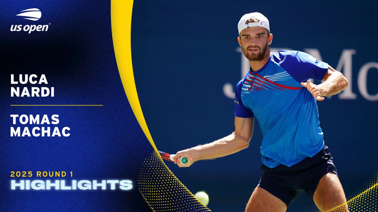 Nardi vs. Machac, Round 1 - US Open Highlights & Features | Official ...
