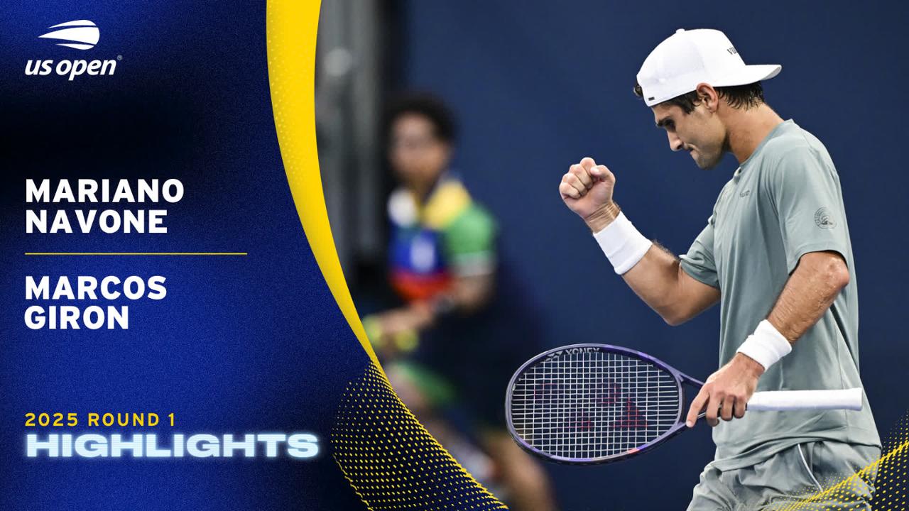 Navone vs. Giron, Round 1 - US Open Highlights & Features | Official ...