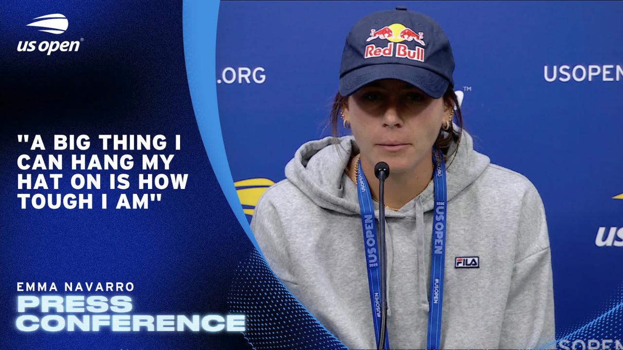 Emma Navarro Press Conference, Round 1 - US Open Highlights & Features ...