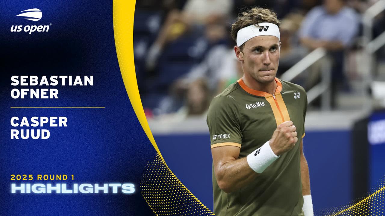Ofner vs. Ruud, Round 1 - US Open Highlights & Features | Official Site ...