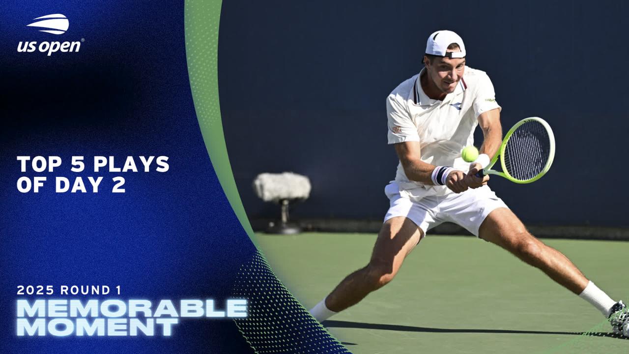 Top 5 Plays Day 2, Round 1 - US Open Highlights & Features | Official ...