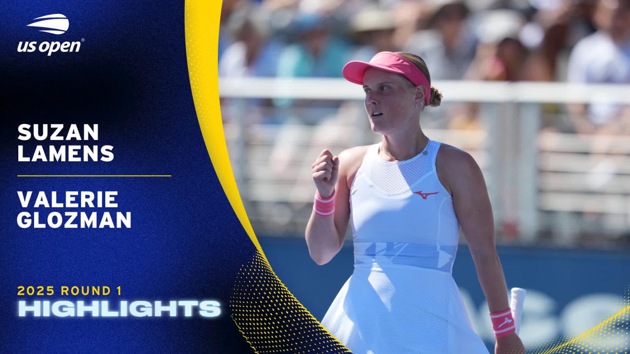 Lamens vs. Glozman, Round 1 - US Open Highlights & Features | Official ...