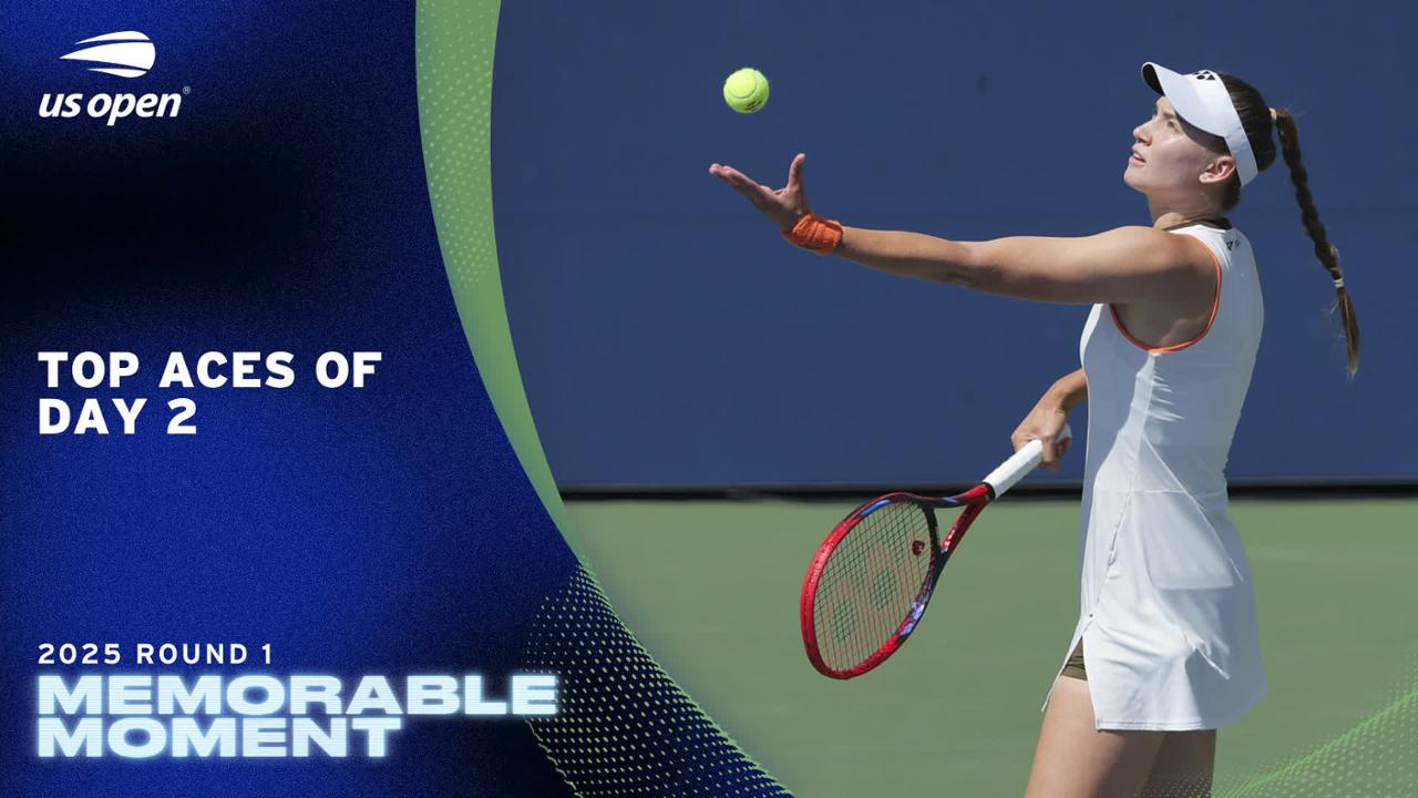 Top Aces of Day 2, Round 1 - US Open Highlights & Features | Official ...