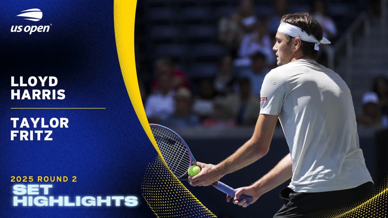Harris vs. Fritz, Round 2, Set 3 - US Open Highlights & Features ...