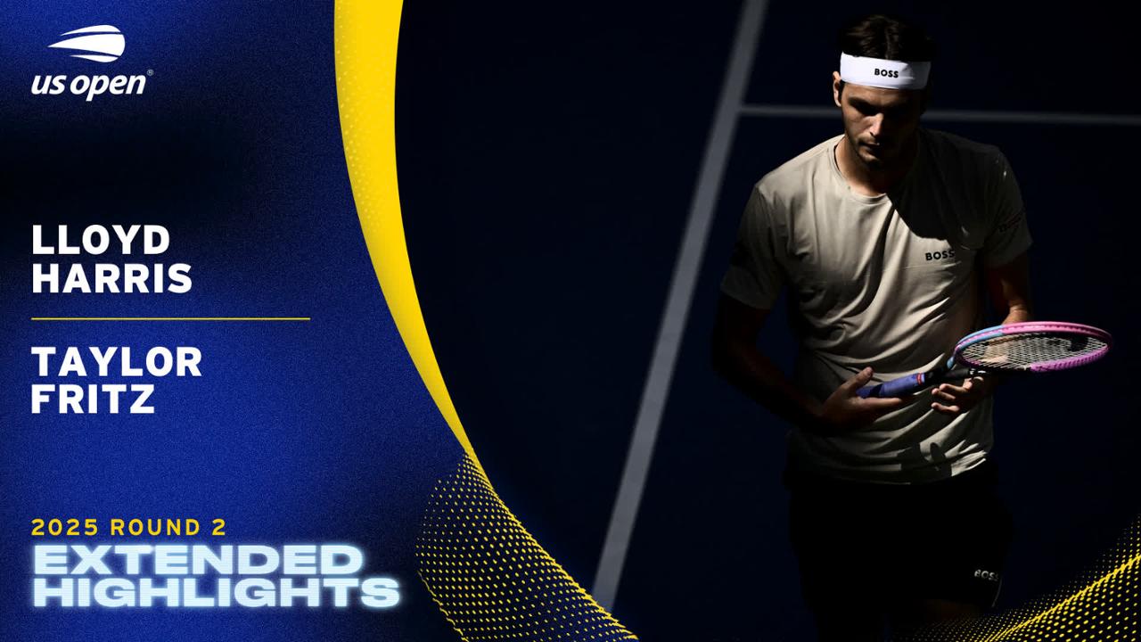 Harris vs. Fritz Extended Highlights, Round 2 - US Open Highlights ...