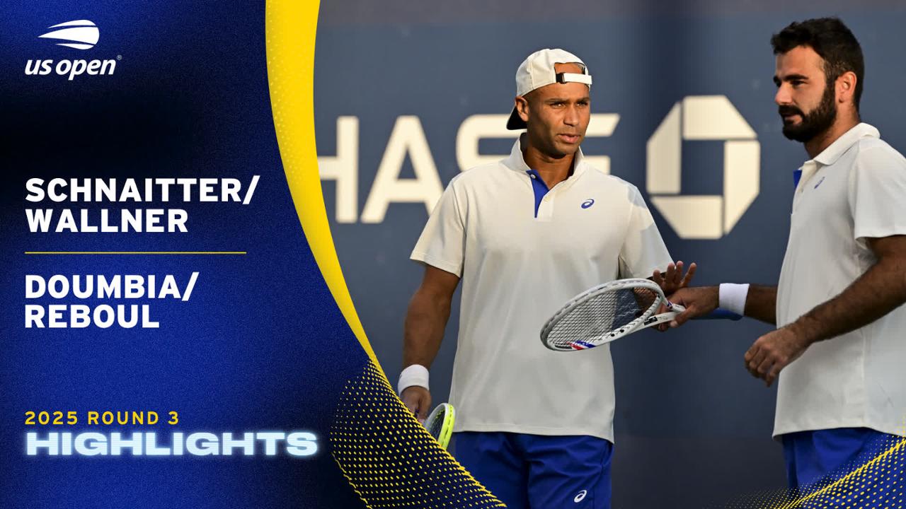 Schnaitter/Wallner vs. Doumbia/Reboul, Round 3 - US Open Highlights ...