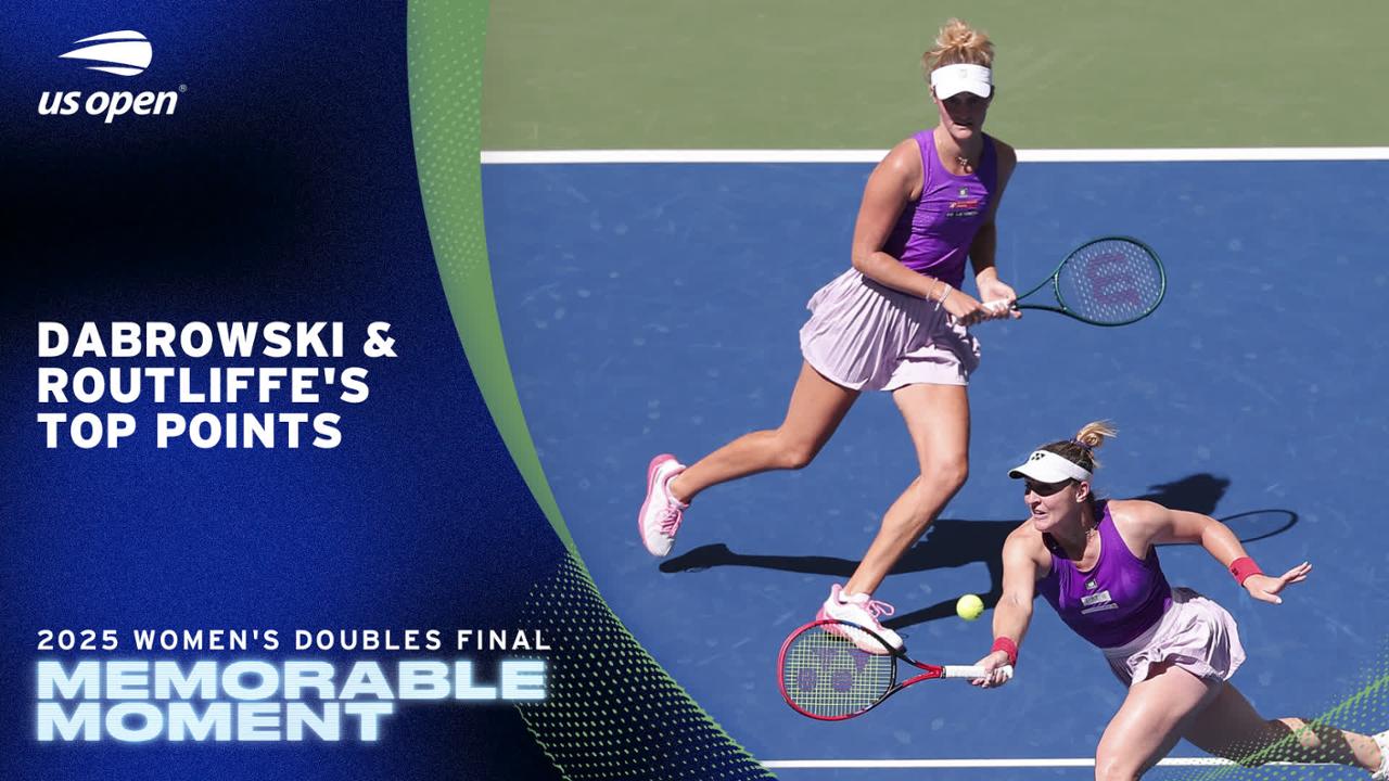 Gabriela Dabrowski and Erin Routliffe Top Points, Women's Doubles Final ...