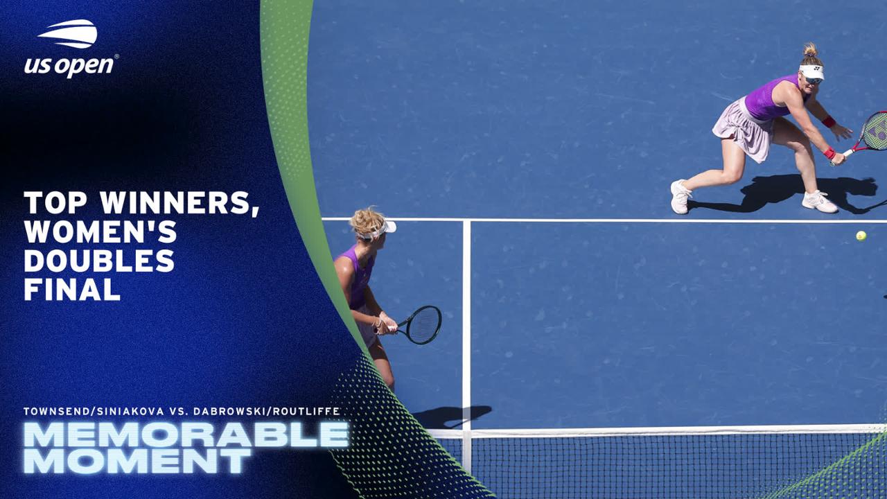 Top Winners, Women's Doubles Final - US Open Highlights & Features ...