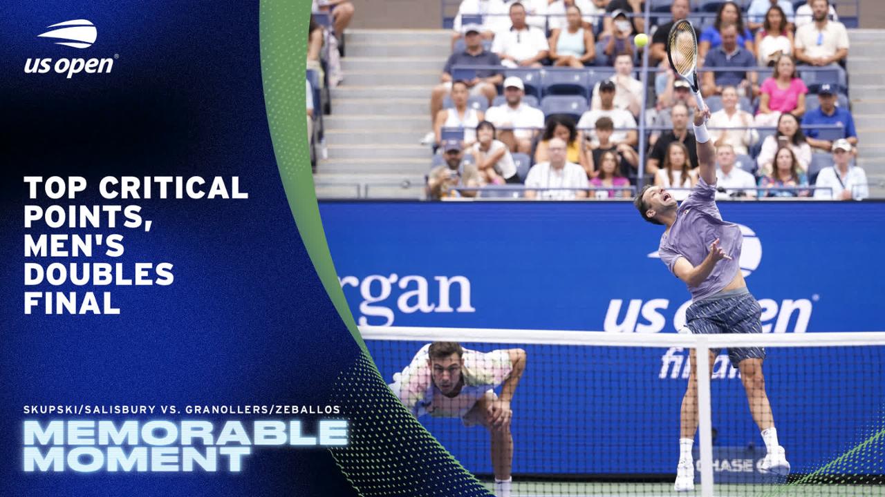 Top Critical Points, Men's Doubles Final - US Open Highlights & Features | Official Site of the ...
