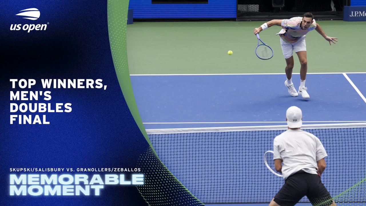 Top Winners, Men's Doubles Final - US Open Highlights & Features ...