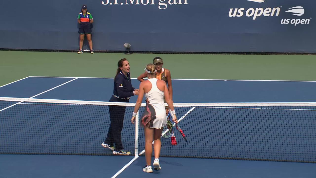 Lea Nilsson vs. Jeline Vandromme Highlights, Girls' Singles Final - US ...
